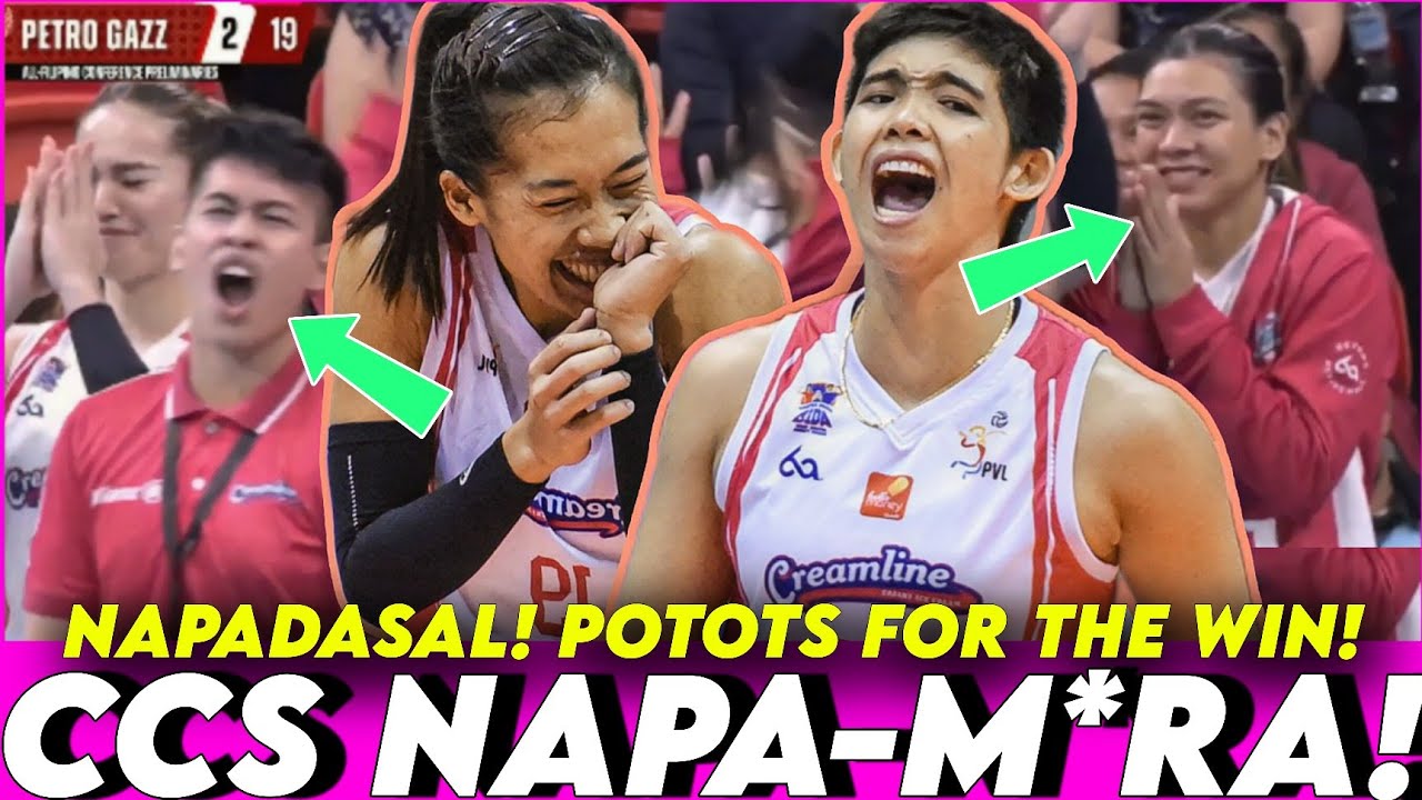 CCS Muntikang ma-wipeout ng Gazz ! Meneses Galit sa REF! Tots at Pons ...