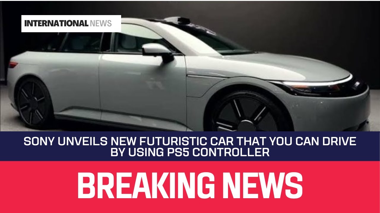 Sony Unveils New Futuristic Car that You Can Drive By Using PS5 ...