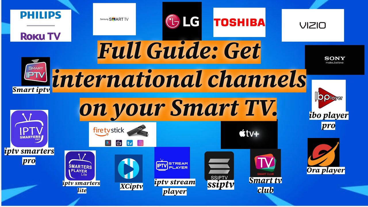Full Guide: Get international channels on your Smart TV. - YouTube