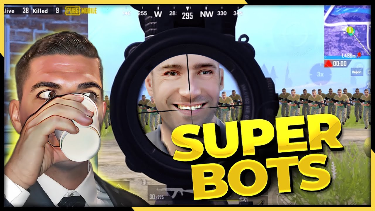 SUPER BOTS are TAKING OVER PUBG Mobile - YouTube