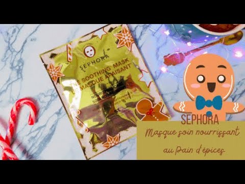Crash test 👉 Sephora & son masque au Pain d'épices - YouTube