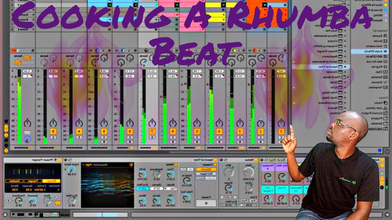 How to Make a Rhumba / Rumba beat in Ableton live 11 || MIDI drums ...