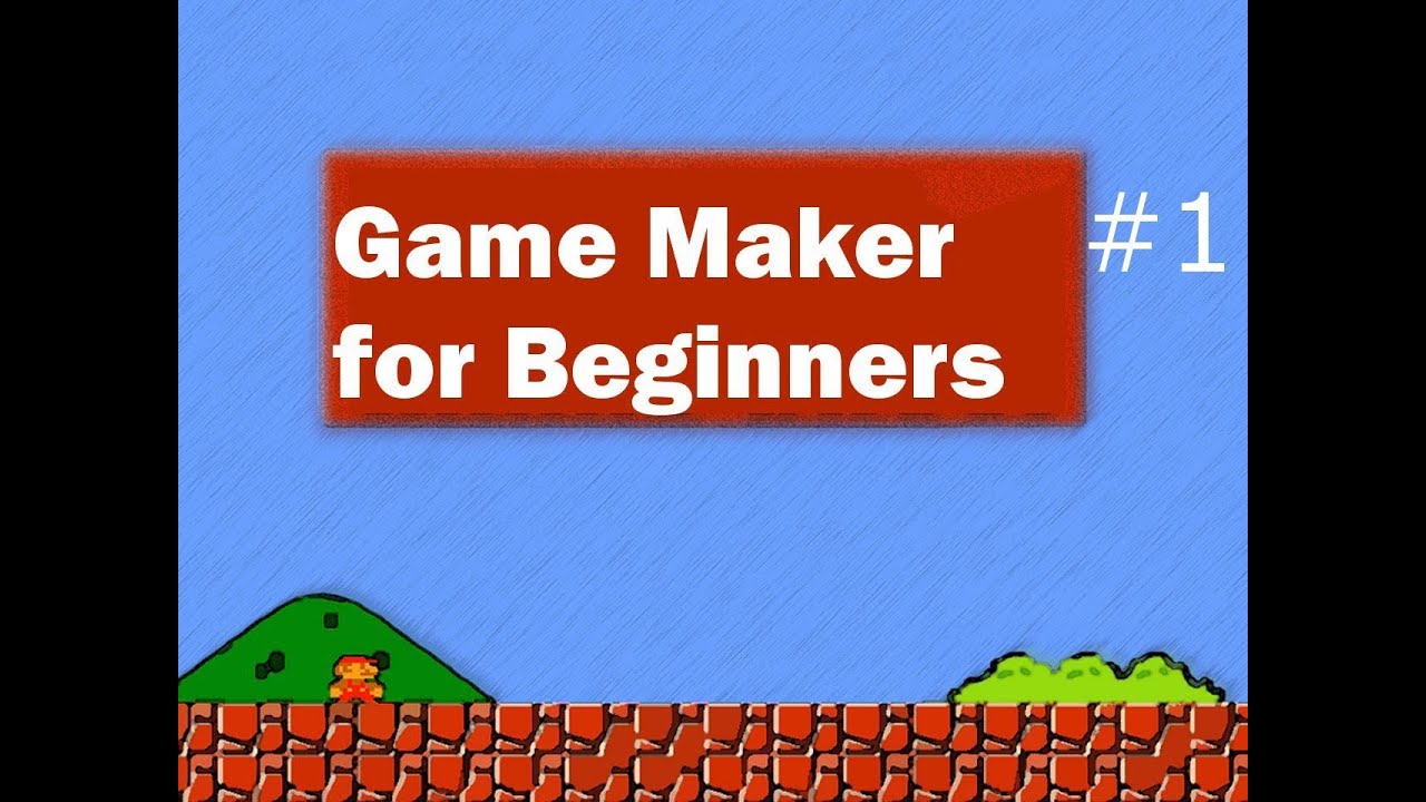 Game Maker for Beginners Part 1 : GUI and Creating Sprites - YouTube