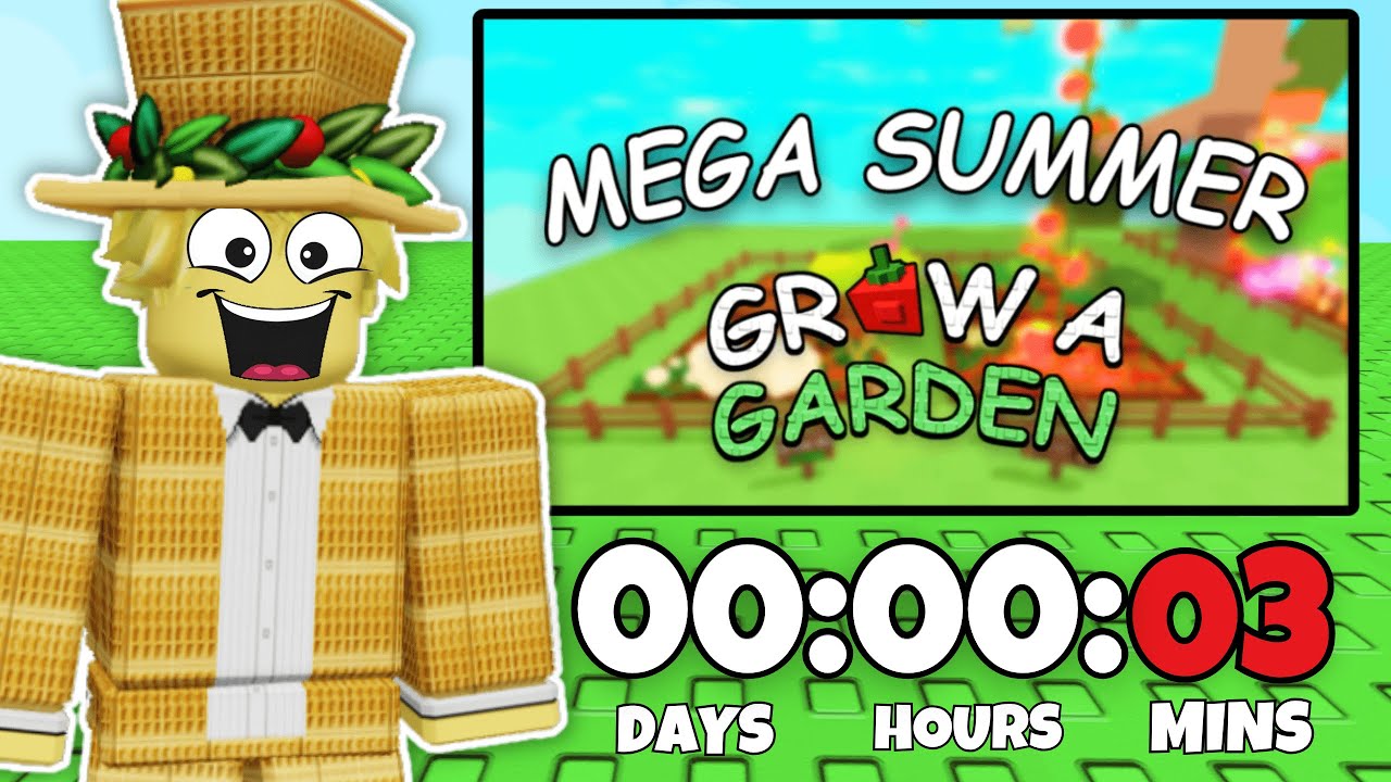 Grow A Garden Update Countdown & Giving Away OP Plants! - YouTube