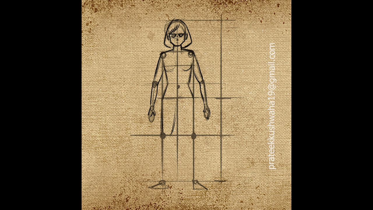 Human Body proportion made easy - YouTube