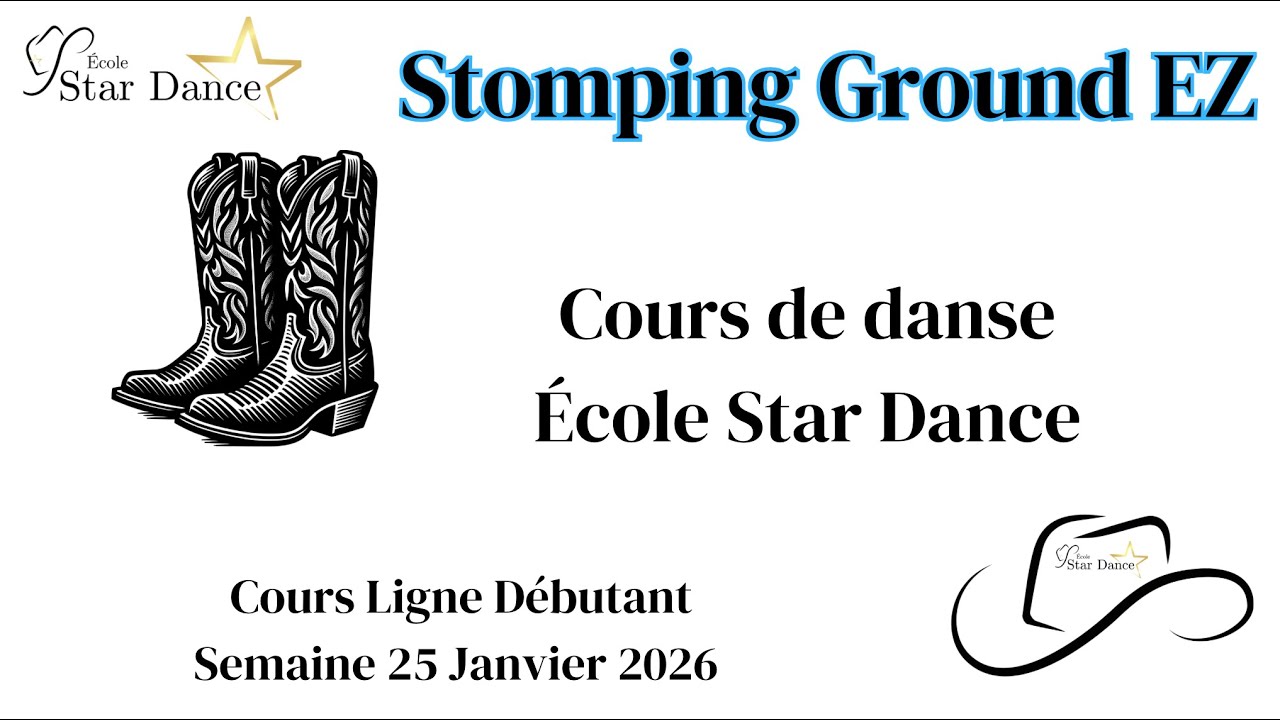 Stomping Ground EZ Line Dance - YouTube