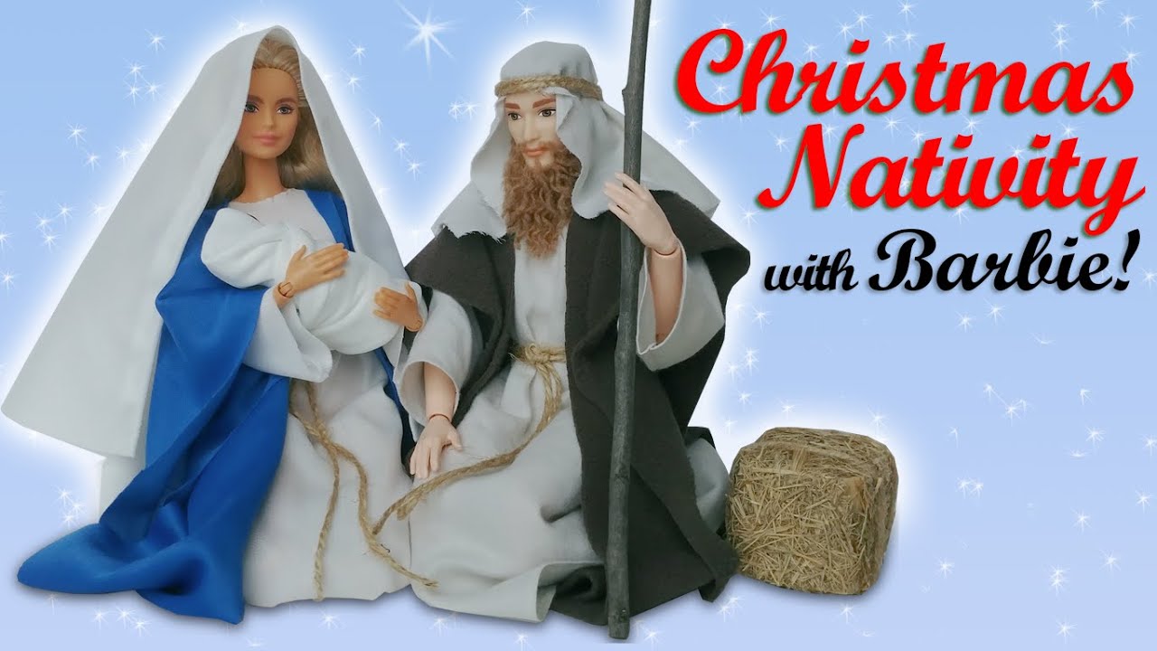 Christmas Nativity with Barbie! Biblical dresses for your nativity ...