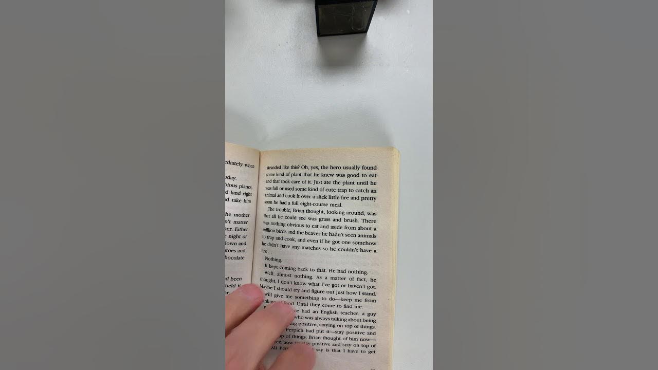 Hatchet Chapter 5 - YouTube