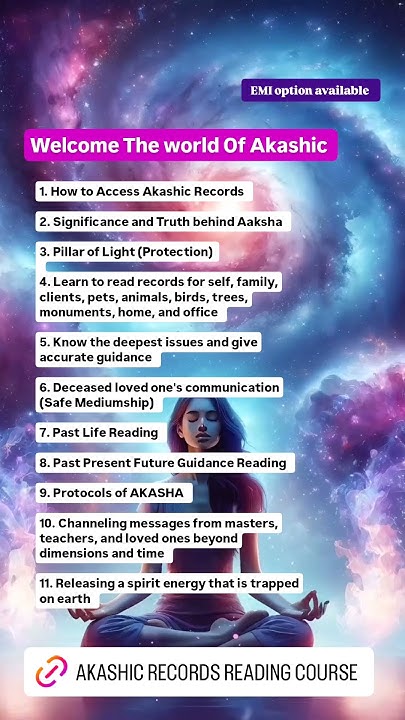 Join Akashic Records Reading Course and get vision board class as complimentary #learn #trending ...