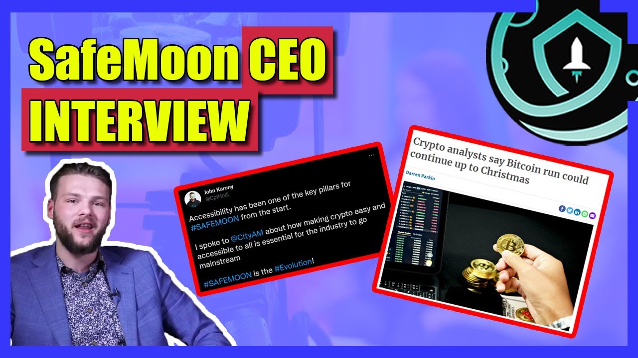 SafeMoon CEO Interviewed In New Article - YouTube