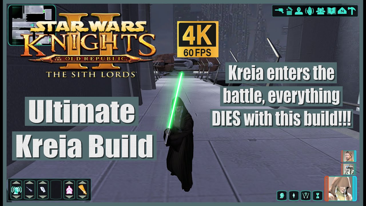Star Wars Knights of the Old Republic 2 Kreia Build - YouTube