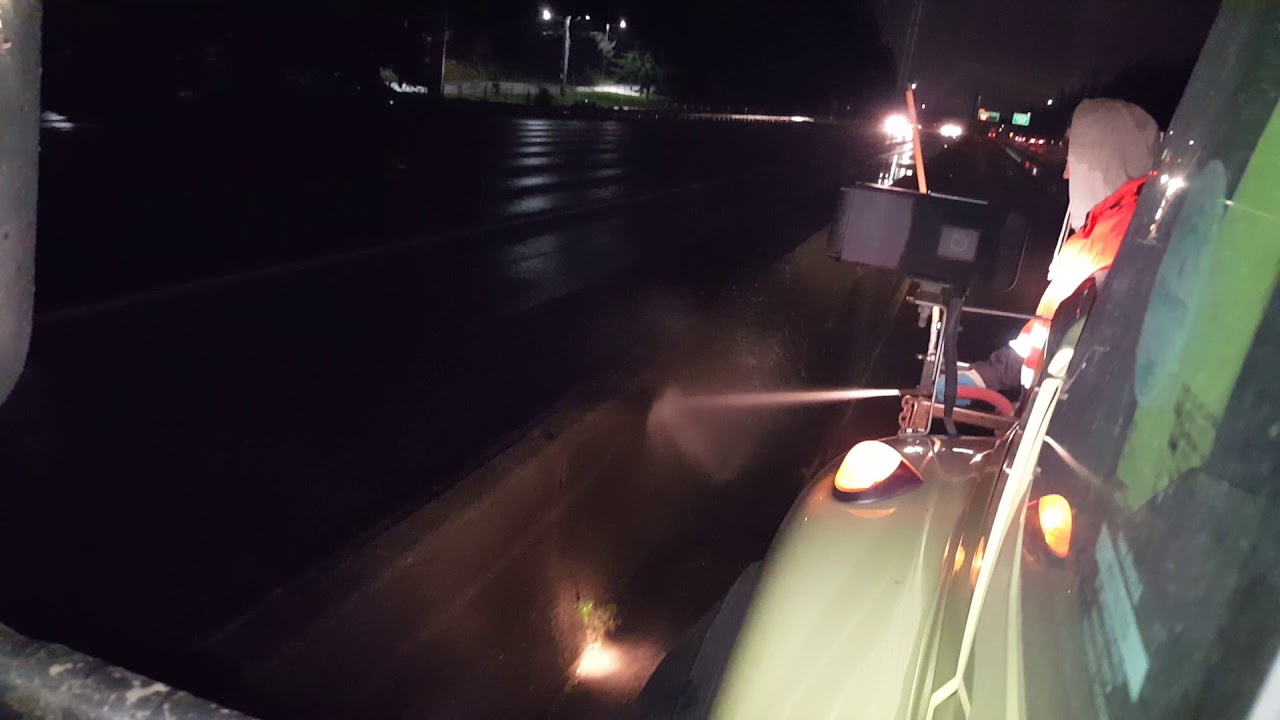 Scupper cleaning - YouTube