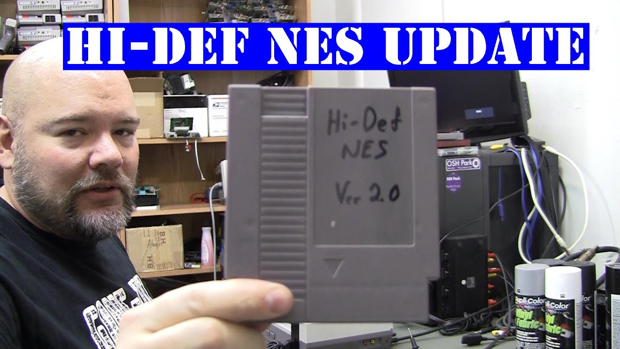 Hi-Def NES update Dec 2015 - v2 firmware - call for modders - YouTube