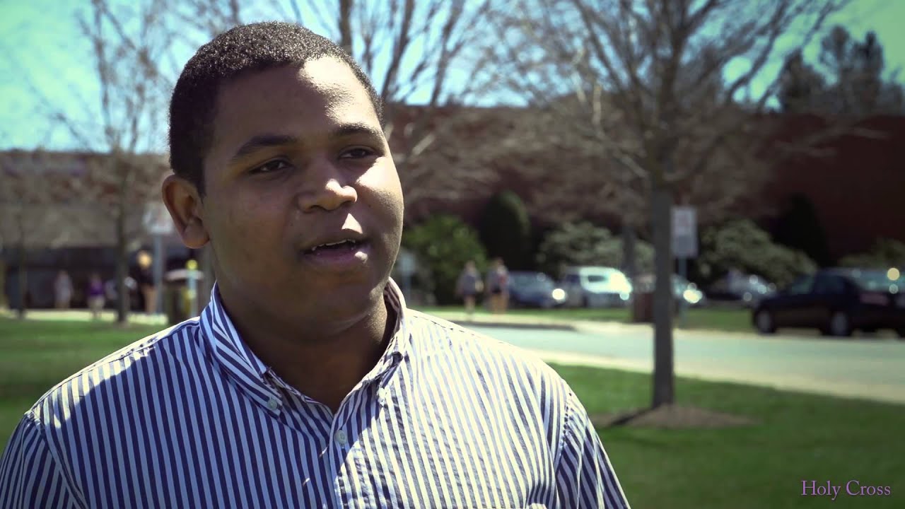 Holy Cross Senior Spotlight: Malik Neal '13 - YouTube