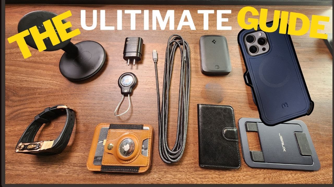 Ultimate iPhone 15 Pro Max Accessories Guide - YouTube