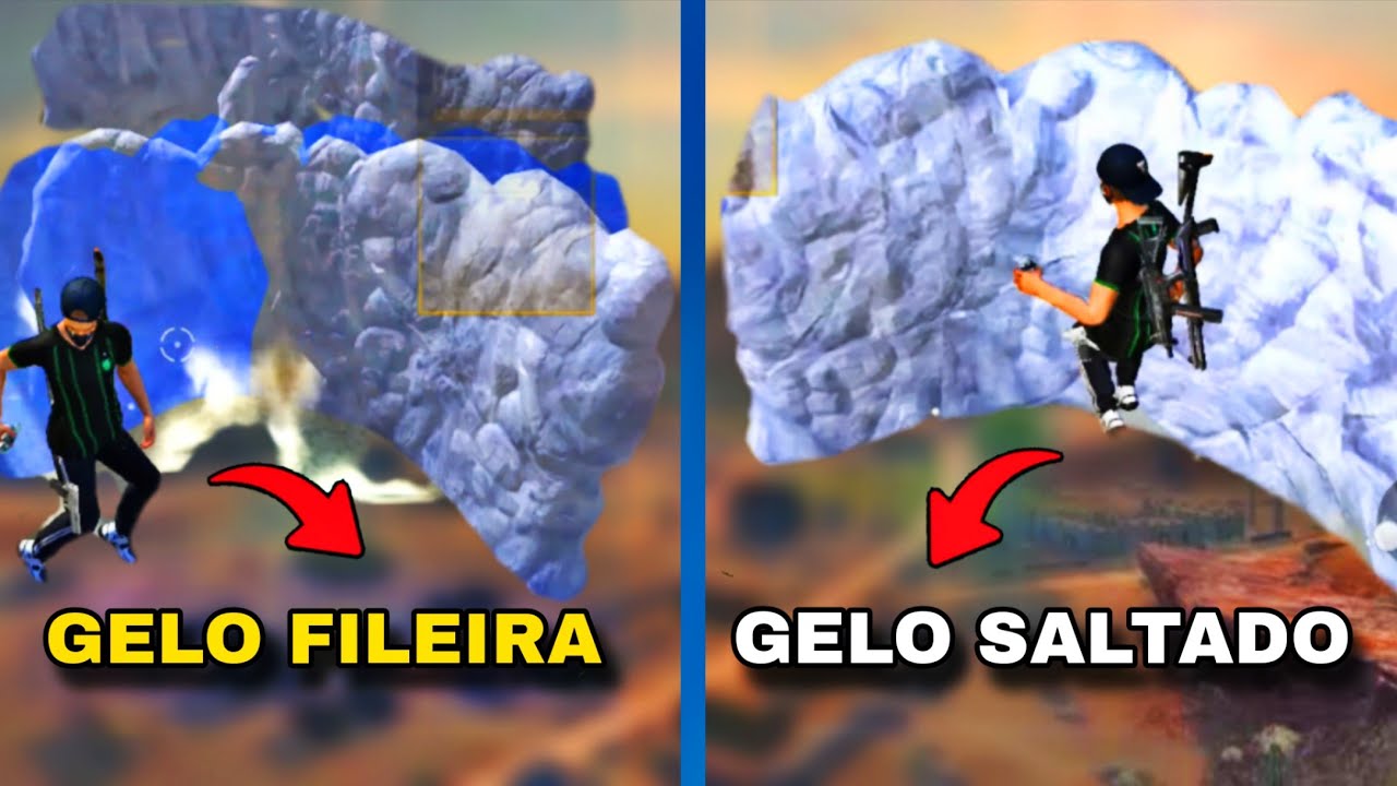 COMO FAZER 5 PAREDE DE GELO NÍVEL PROFISSIONAL INSANAS NO FREE FIRE ...
