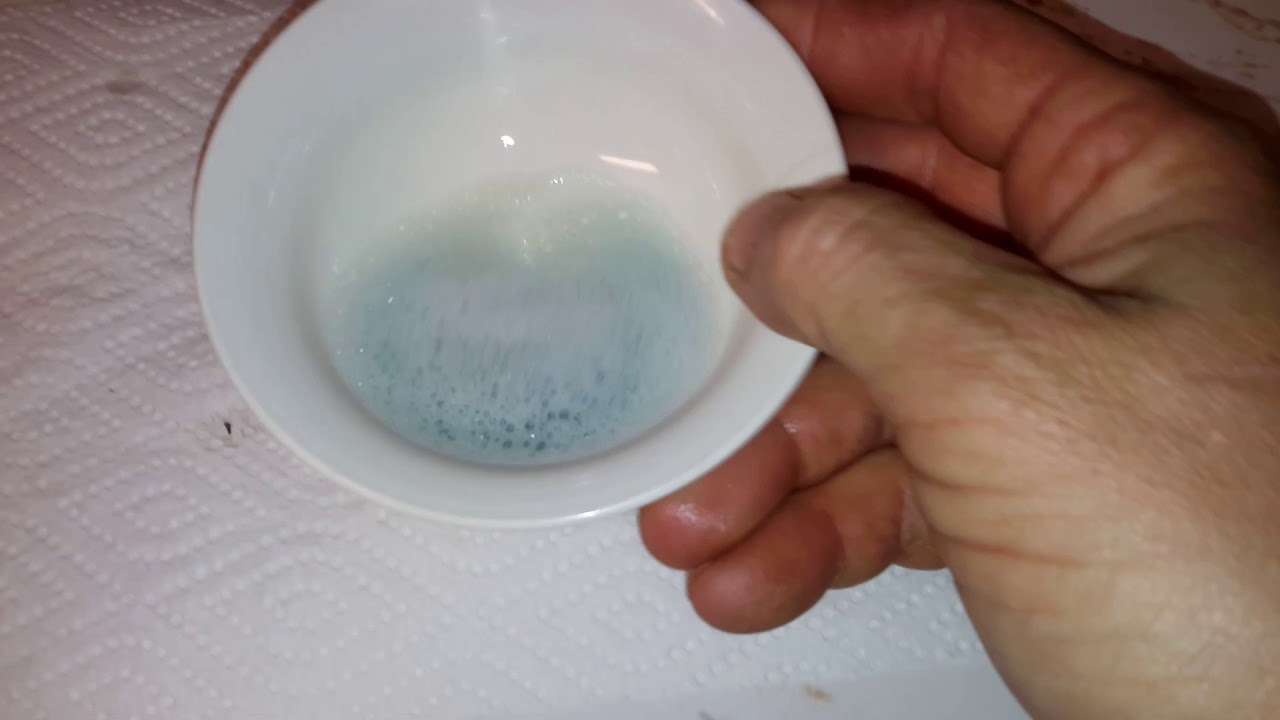 Cleaning a Civil War buttons, one method. - YouTube