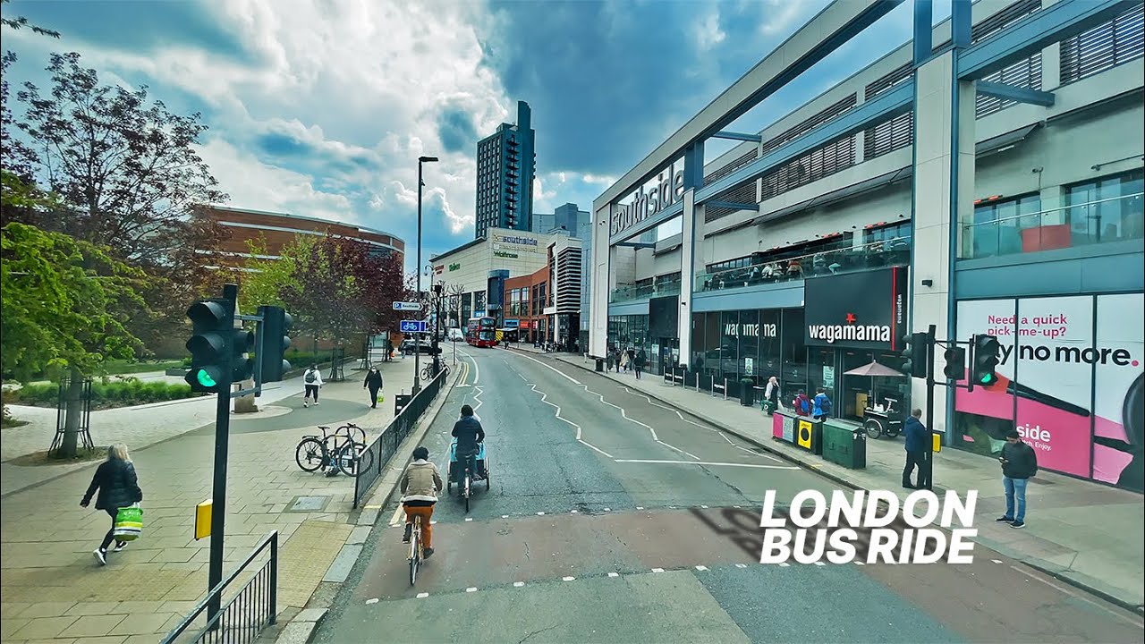 LONDON Bus Ride 🇬🇧 - Route 28 🚌 - Southbound full journey from Kensal ...