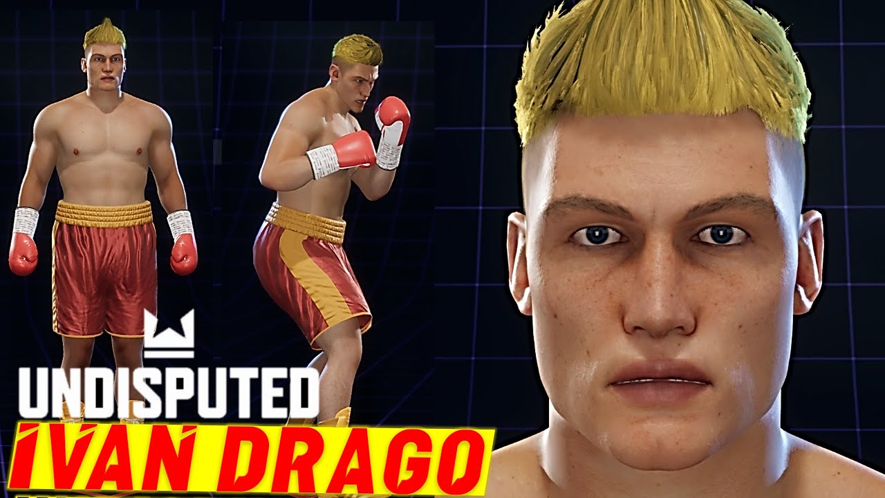 How to make Ivan Drago in Undisputed (CAF Formula) - YouTube