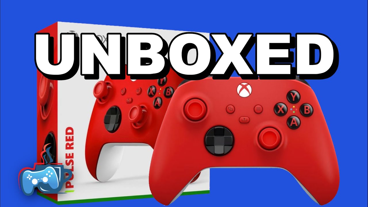 Unboxing the Xbox Series X/S Pulse Red Controller - YouTube