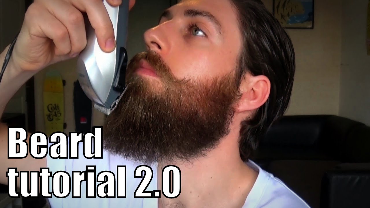 The full beard tutorial 2.0 / Tuto barbe complète 2.0 (English subs ...