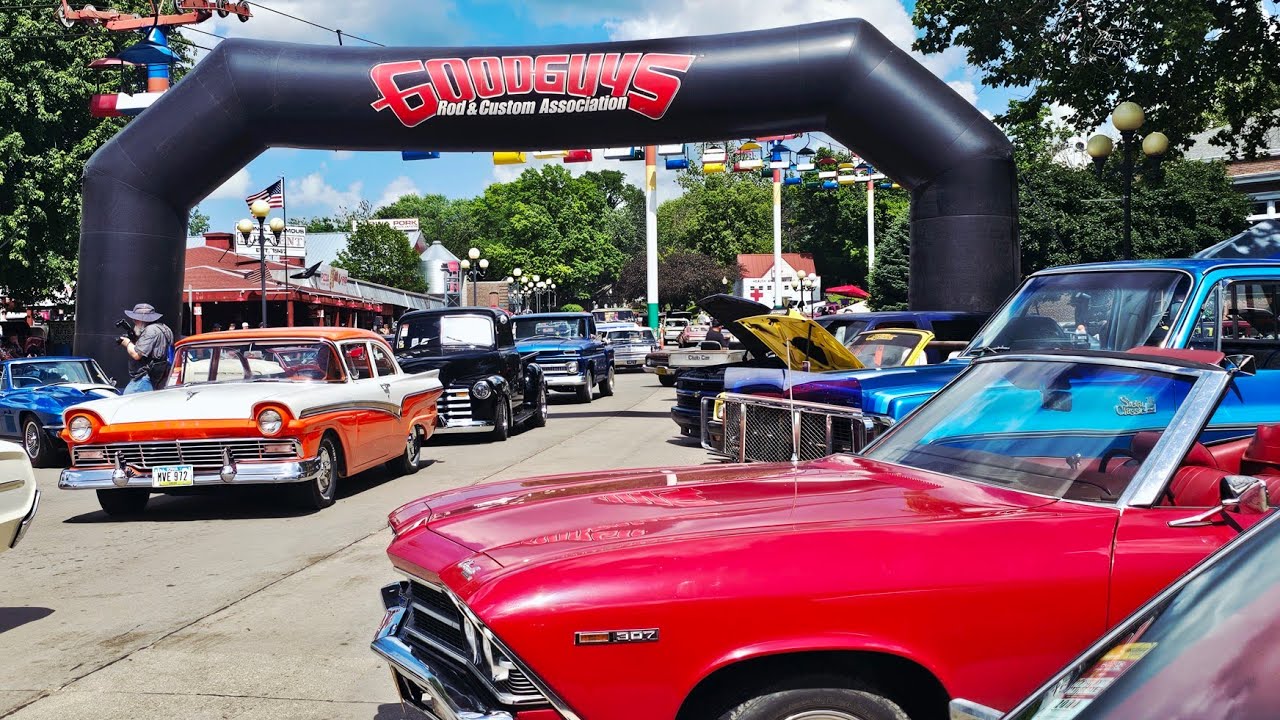 HEARTLAND NATIONALS 2025 - GOODGUYS - DES MOINES, IOWA - OVER 4 HOURS ...