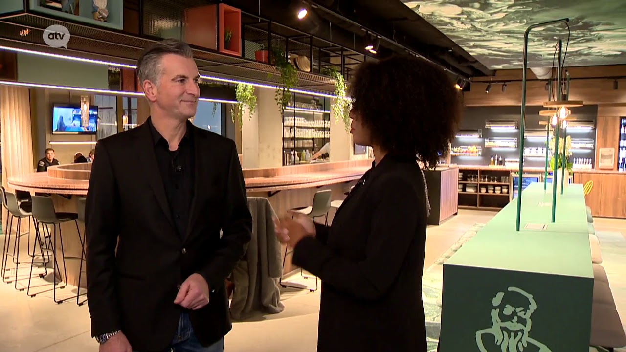 We've stunned the ATV reporter Sandrine Van Handenhoven. - YouTube