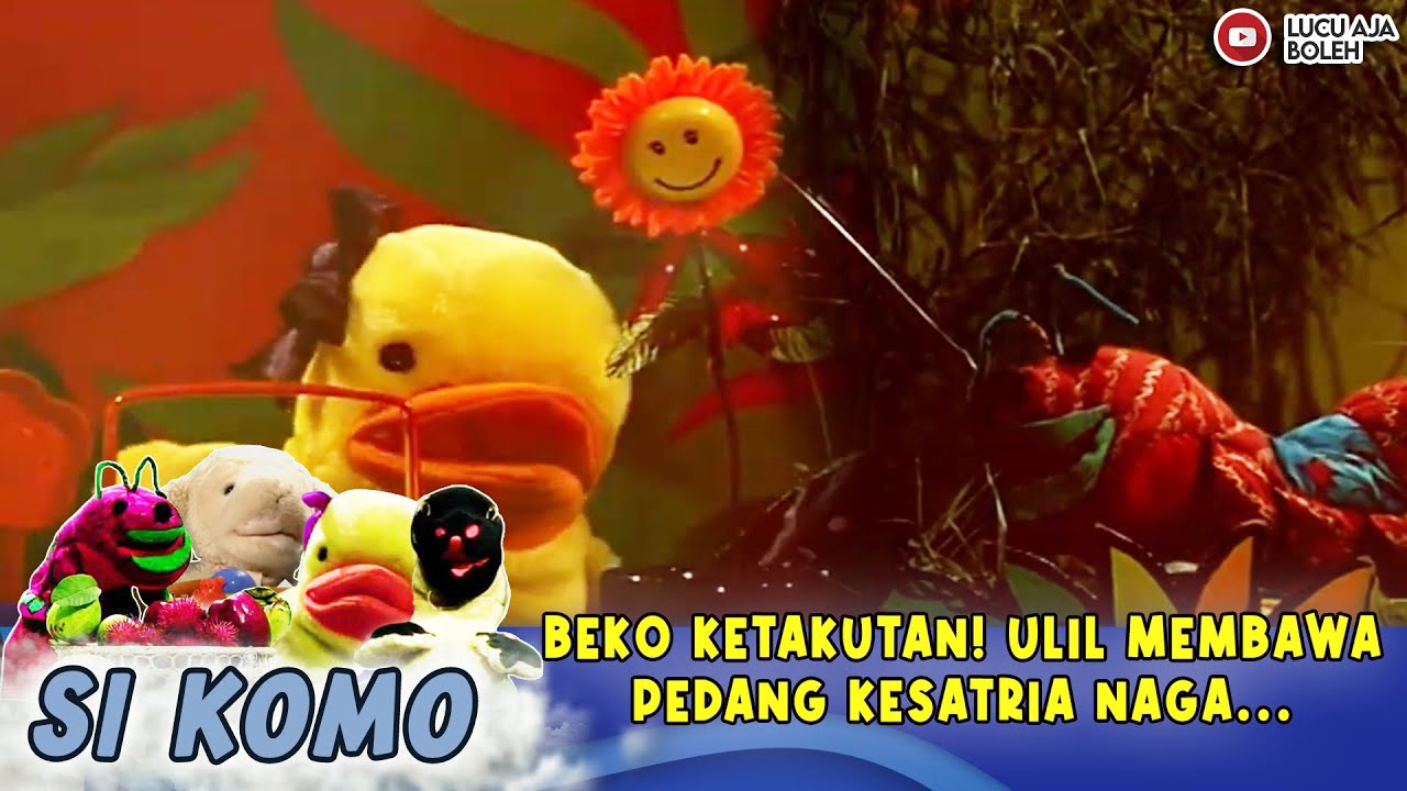 BEKO KETAKUTAN! ULIL MEMBAWA PEDANG KESATRIA NAGA... - SI KOMO - YouTube