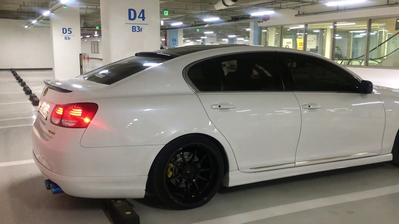 렉서스 gs430 배기음 - YouTube