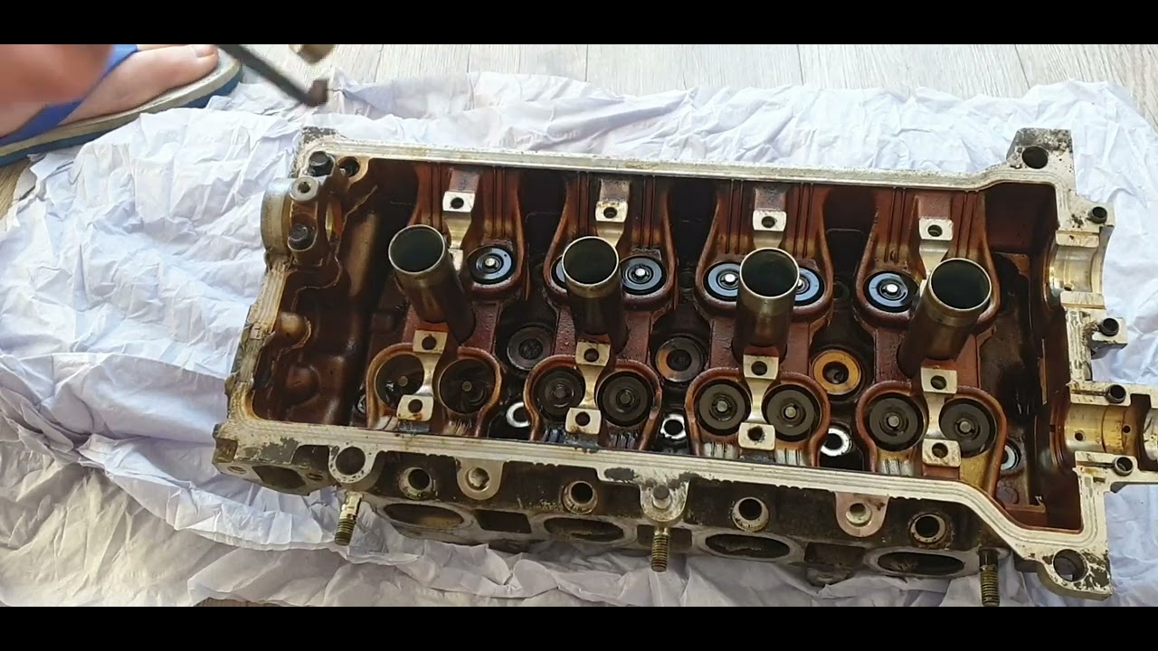 Toyota 4E-FE/4E-FTE engine teardown Part 5 - YouTube