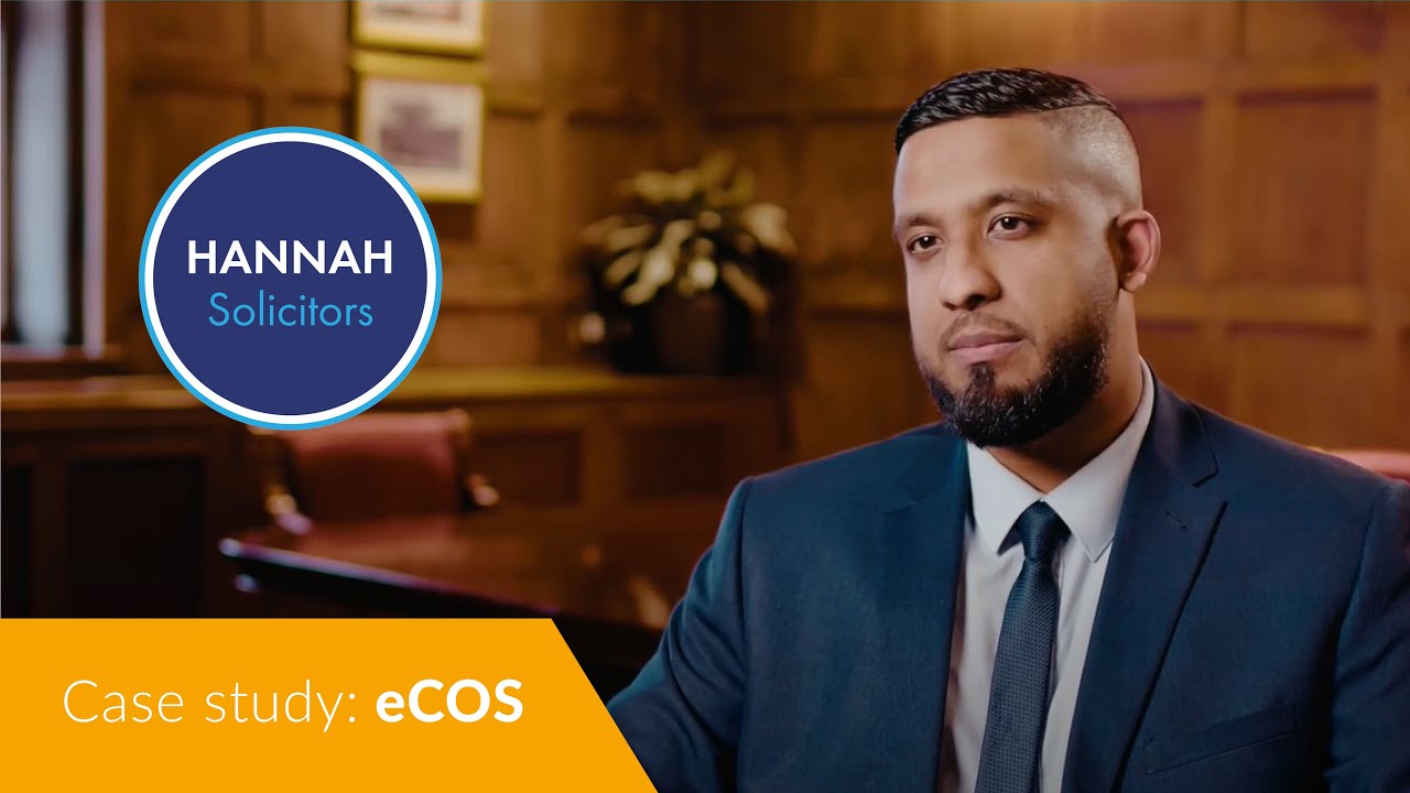 Case study: Hannah Solicitors using eCOS to onboard clients digitally ...