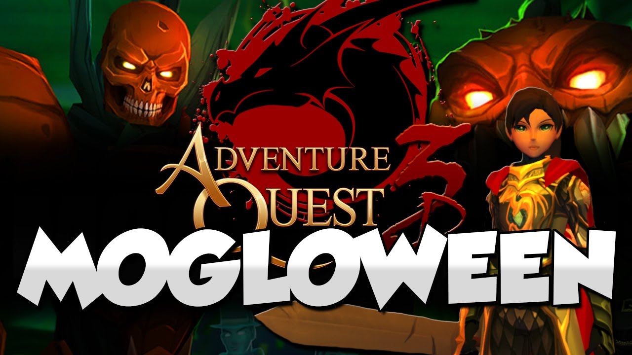 AQ3D MOGLOWEEN NEWS AdventureQuest 3D - YouTube