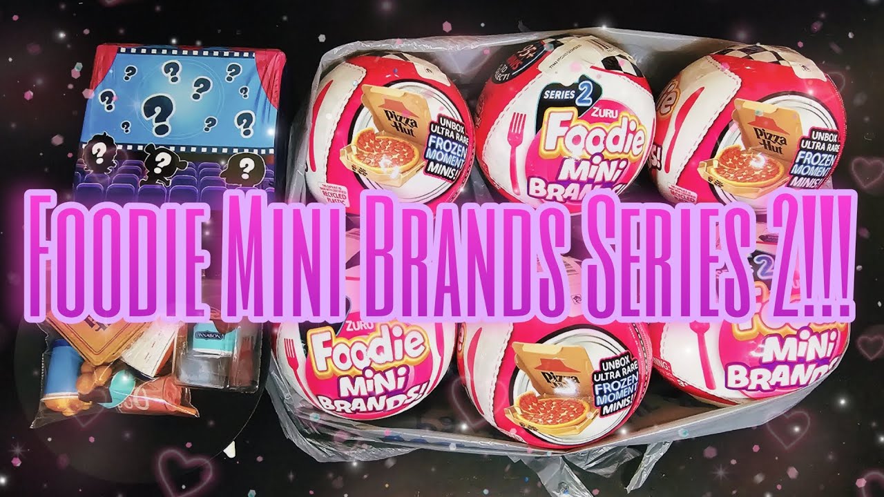 Foodie Mini Brand Series 2!!! - YouTube
