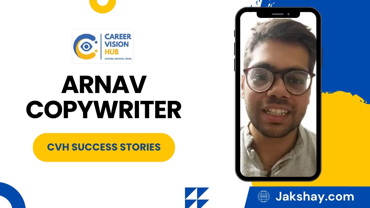 Arnab Copywriter | Career Vision Hub | Akshay Jalan - YouTube