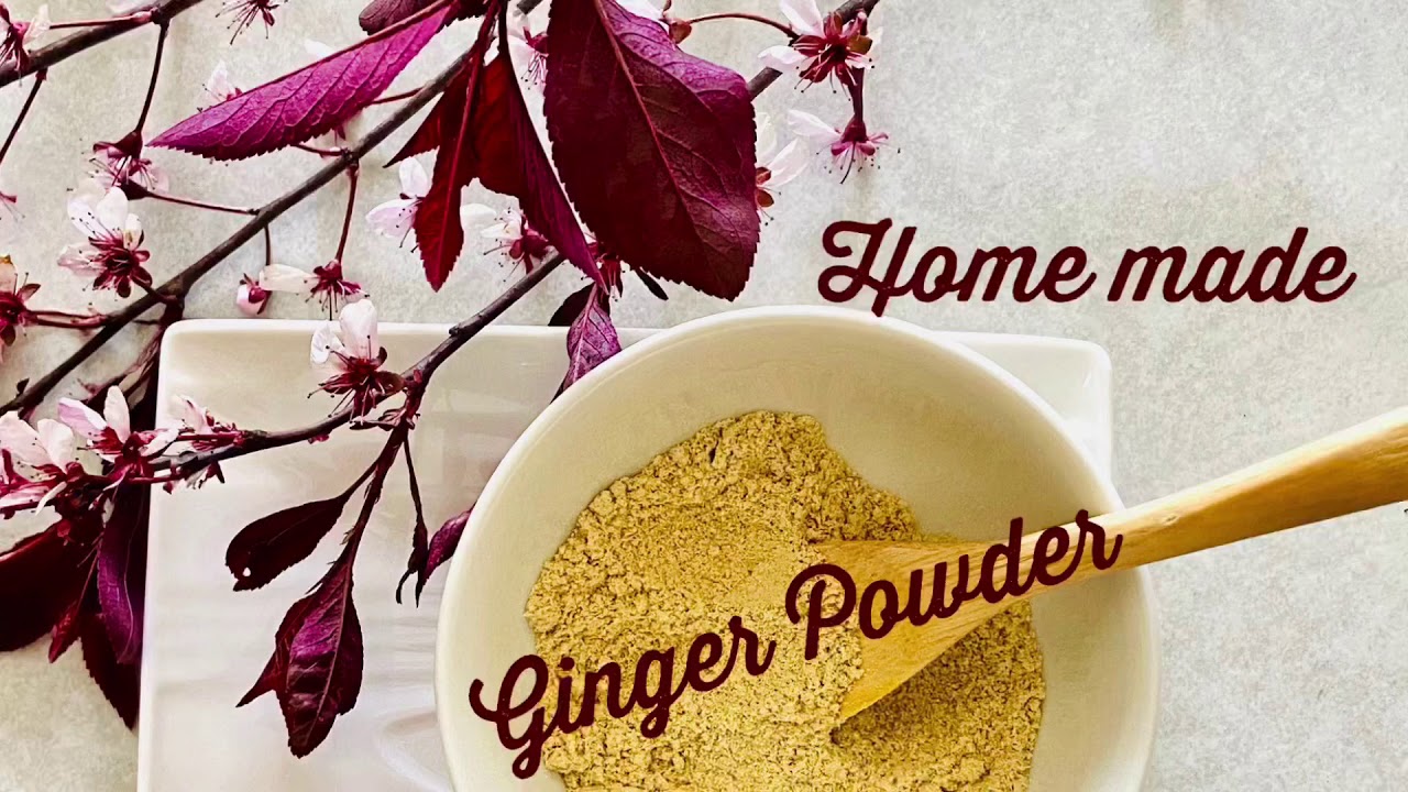 Ginger Tea Powder | Sonti Podi | How to make Ginger Powder | Adarak ...