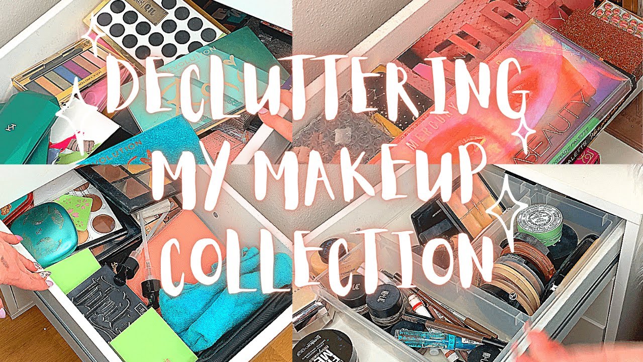 DECLUTTERING MY MAKEUP COLLECTION 2021 || DECLUTTER ( PART. 1 ) - YouTube