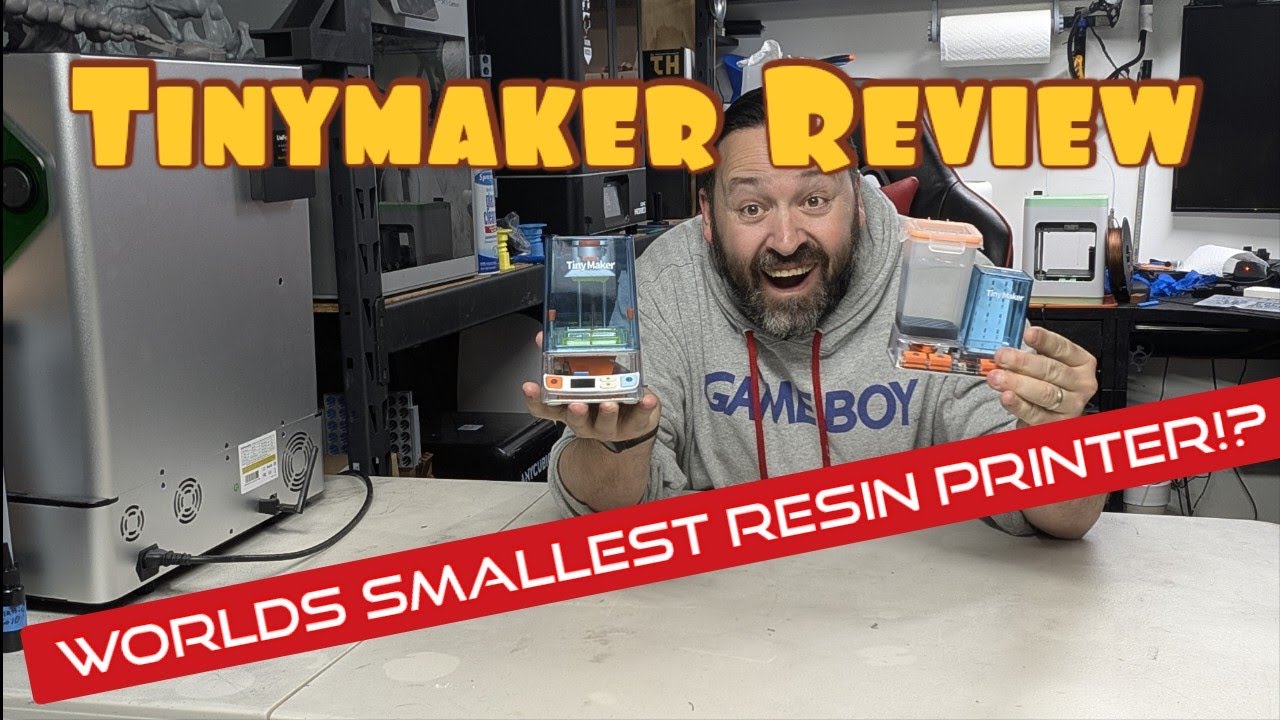 World's SMALLEST Resin Printer Just Changed Everything (TinyMaker Review) - YouTube