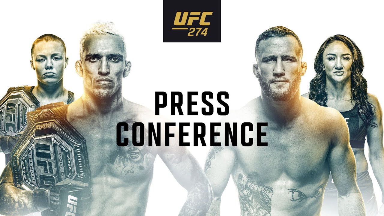 UFC 274: Pre-Fight Press Conference - YouTube