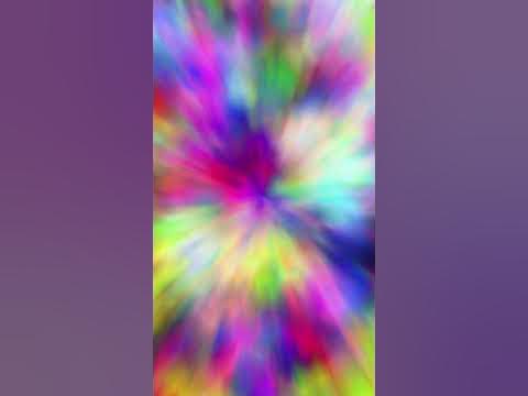 Psychedelic Color Changing Live Wallpaper | Rainbow Color Change #shorts - YouTube