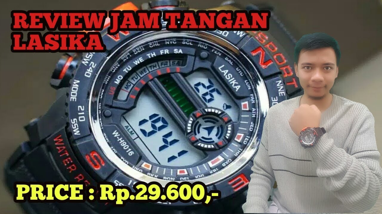 Review Jam Tangan Lasika WH 9016 Harga Murah Jamnya Oke dan Keren - YouTube
