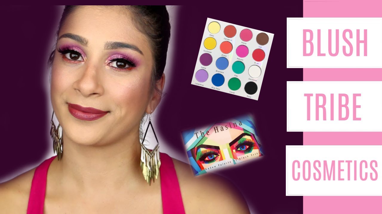 Makeup Playdate: Blush Tribe Cosmetics│OneBeautyAddict - YouTube