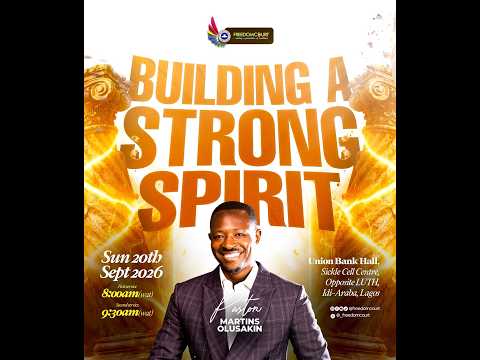 Breakfast Of Champions: BUILDING  A STRONG SPIRIT with Pastor Martins Olusakin