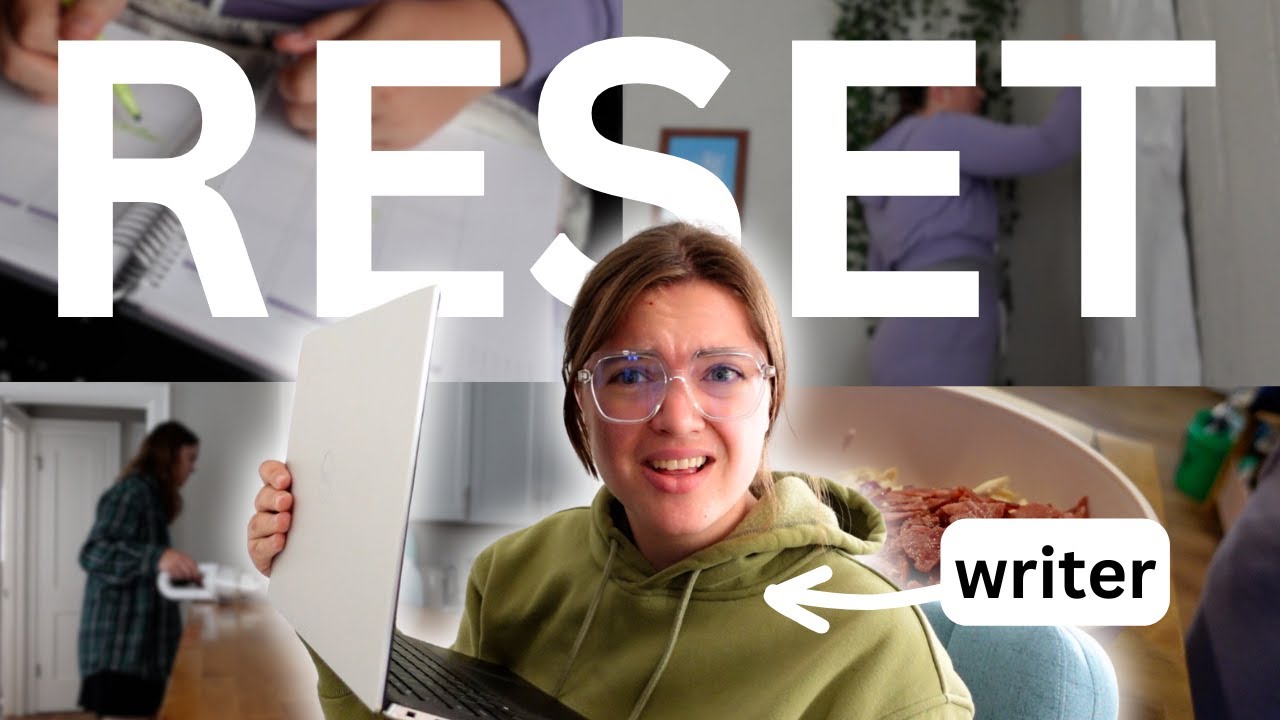 the great summer writing reset | querying, writing schedule, cleaning ...