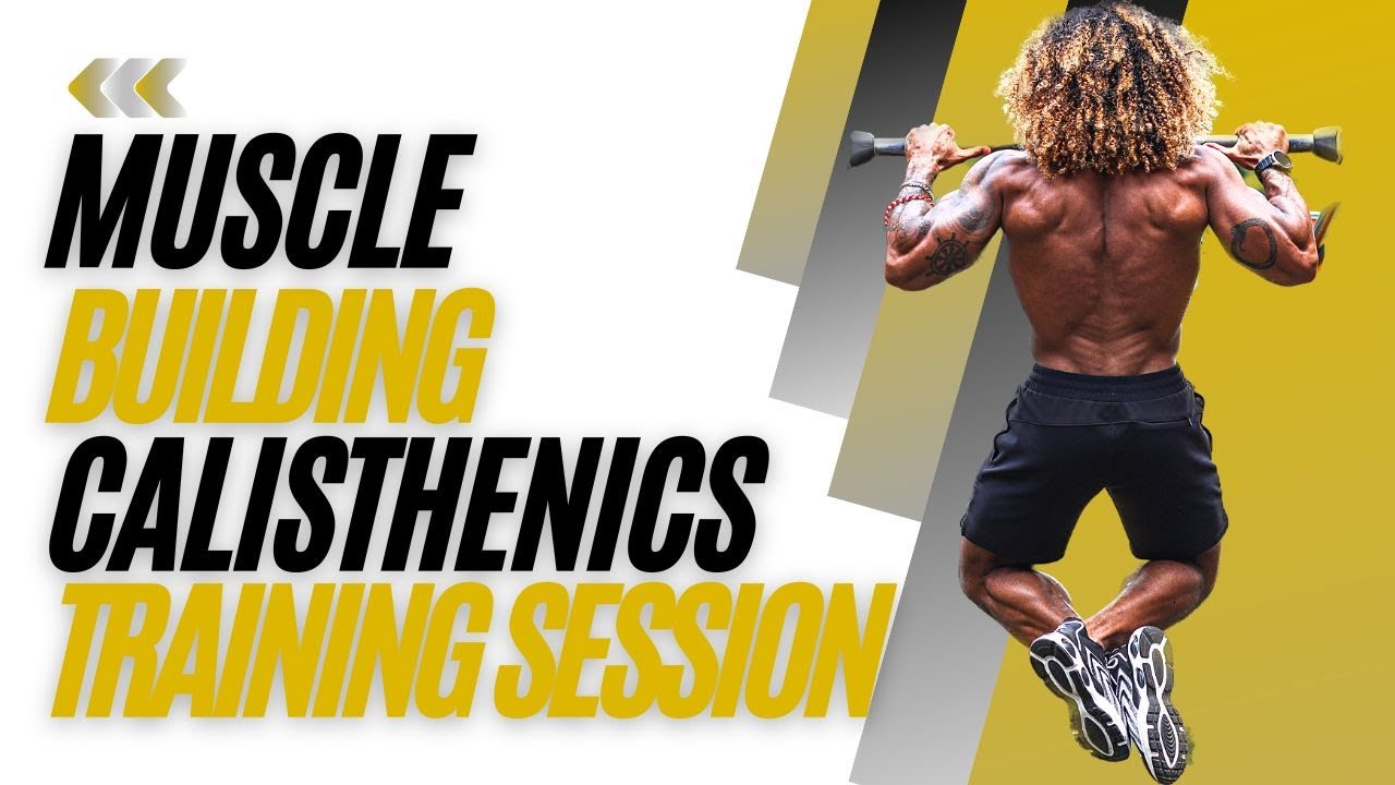 CALISTHENICS WORKOUT FOR GAINS | Build muscle with bodyweight - YouTube