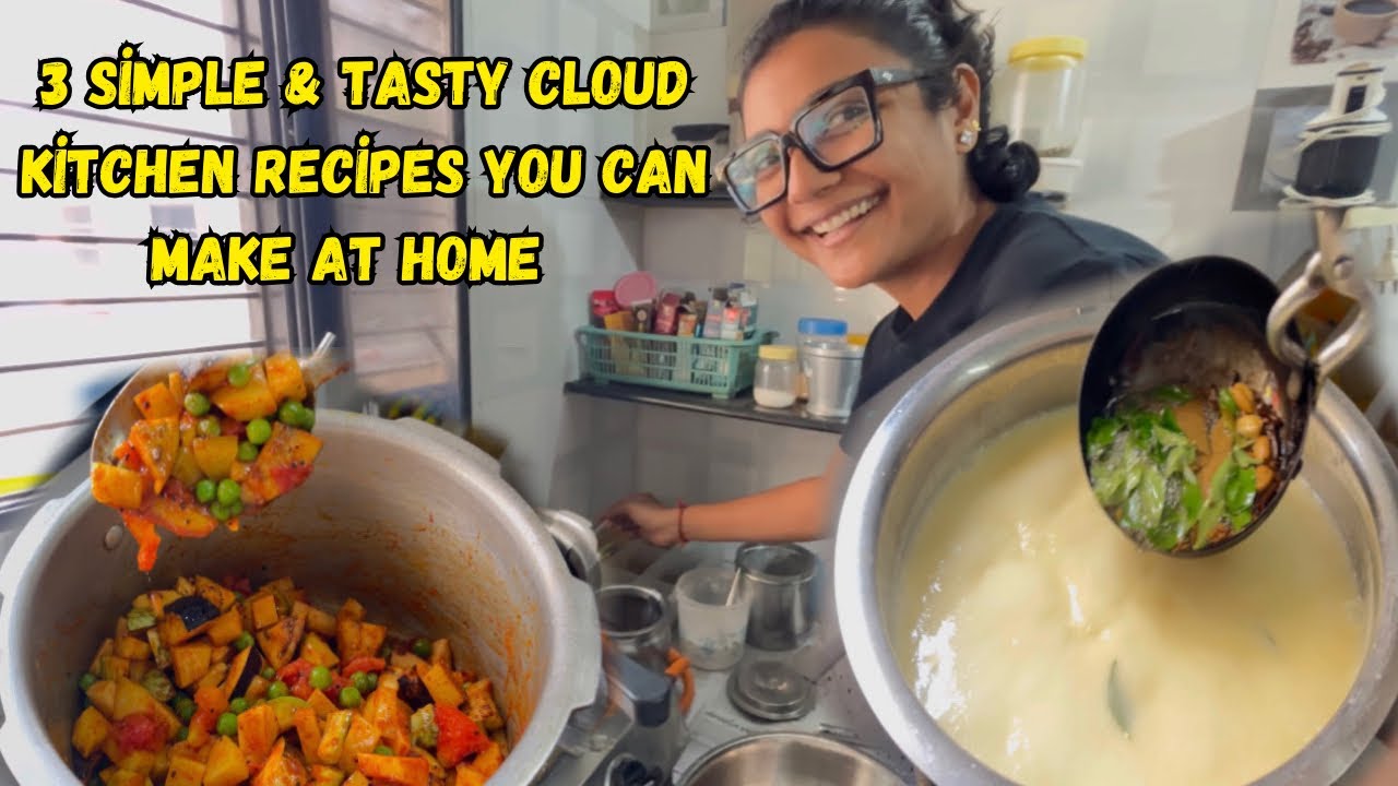 3 Simple & Tasty Cloud Kitchen Recipes You Can Make at Home! | @BinnusCloudkitchen - YouTube