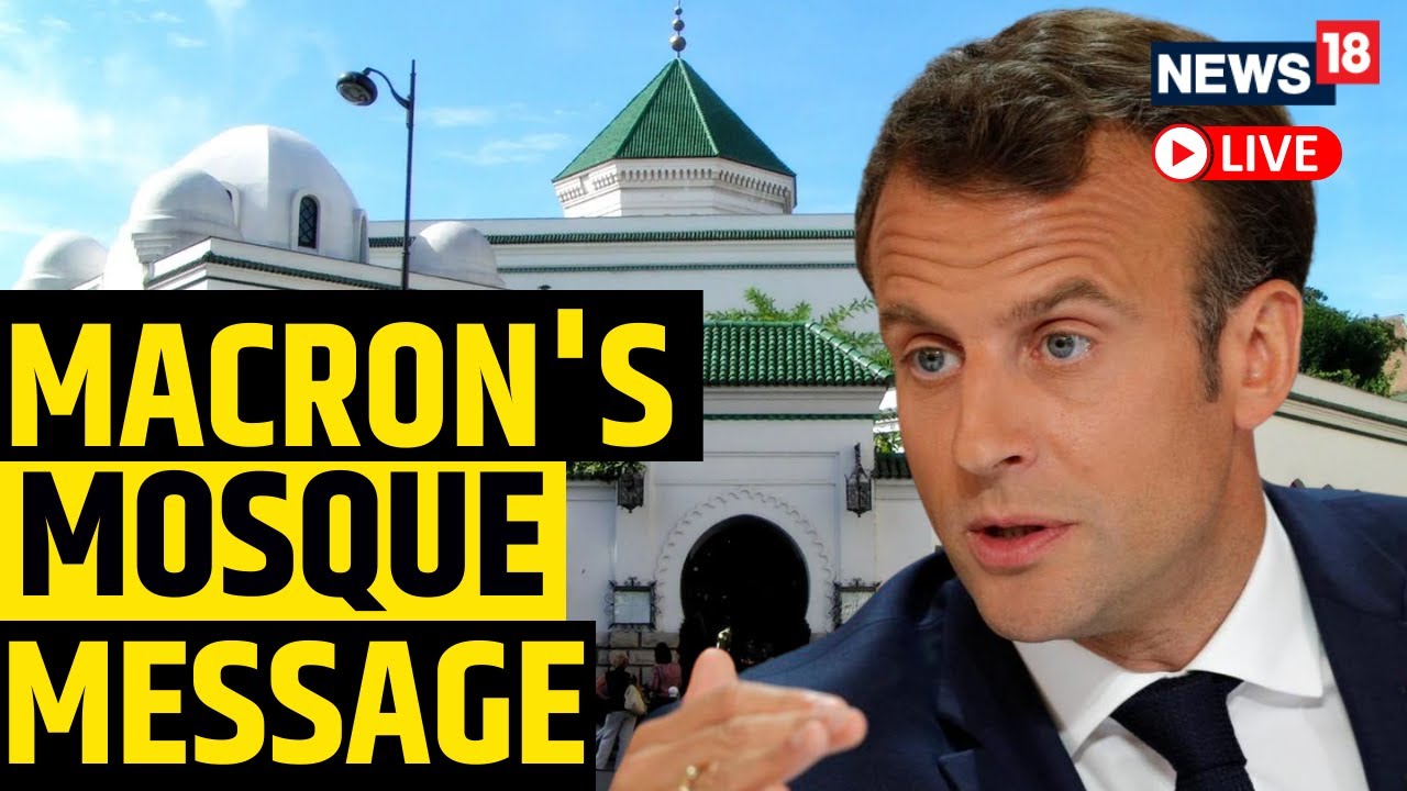 French President Emmanuel Macron LIVE | Macron Visits Paris Grande ...