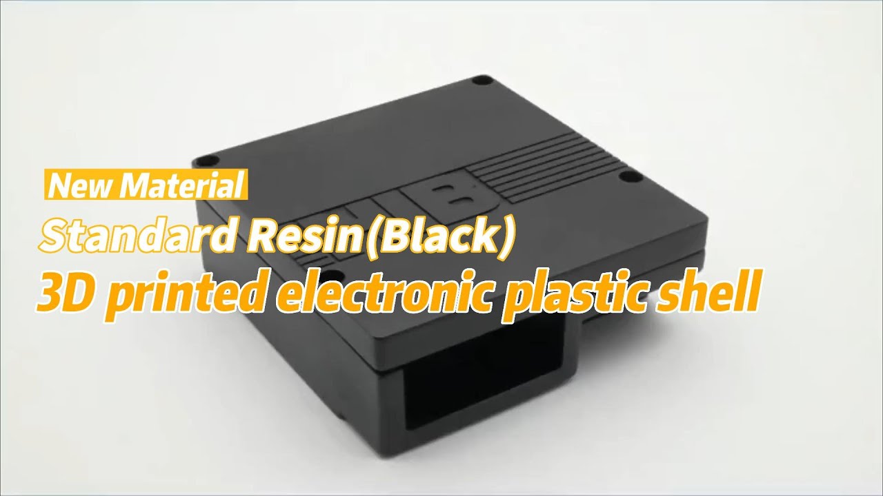SLA Resin 3D Printing | Electronic Plastic Shell - YouTube