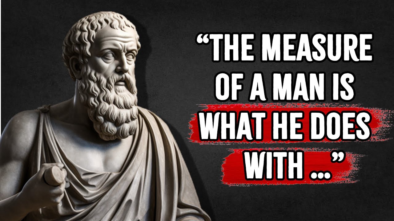 Plato's Life Lessons People Wished They Knew Sooner - YouTube