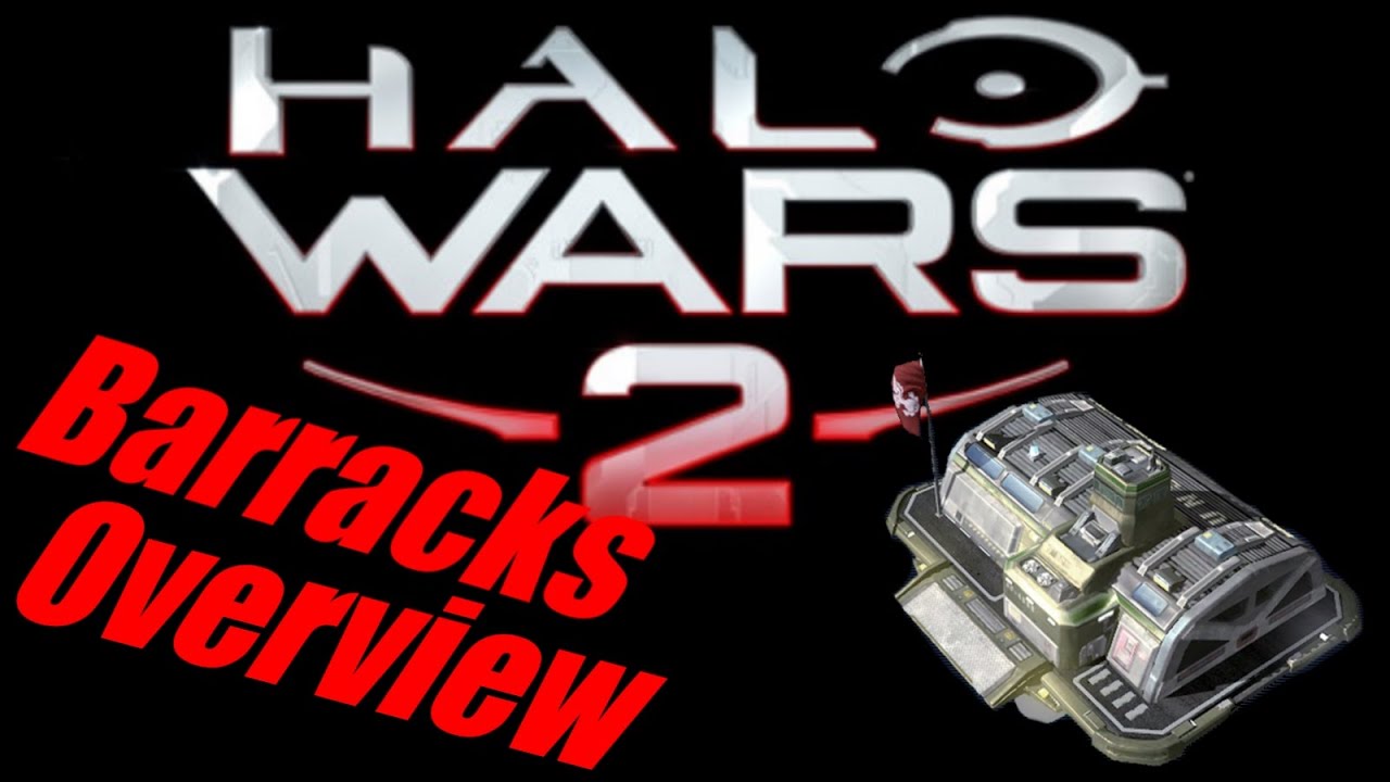 Halo Wars 2 UNSC Barracks Overveiw - YouTube