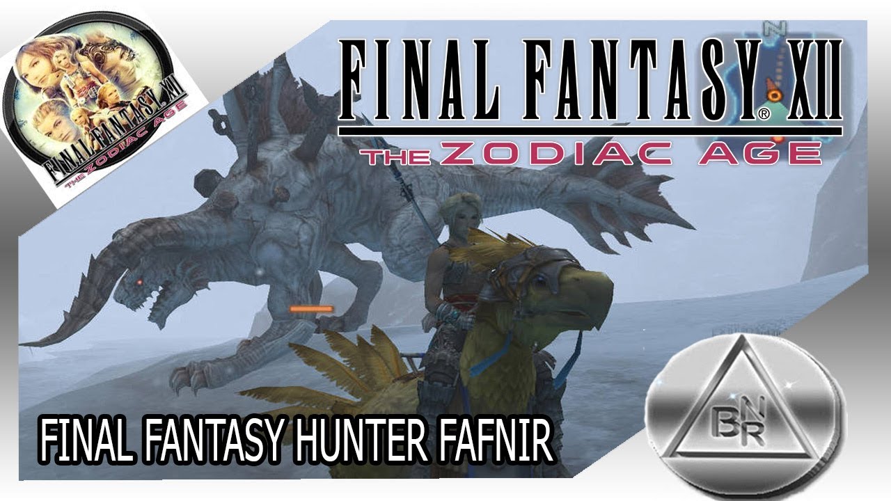 Final Fantasy 12 The Zodiac Age Hunter FAFNIR PT BR BlacknightBR - YouTube